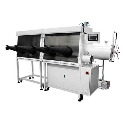 China High quality Single Working Station Vacuum Glove Box Battery Machine Gn-GB-1 Glove Box for Lithium Battery for sale