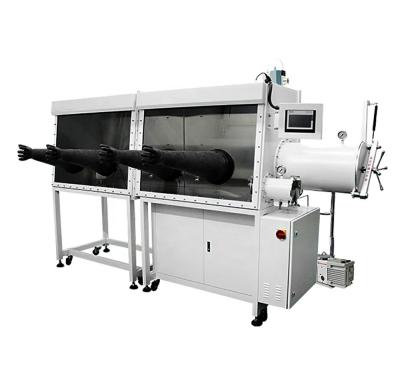 China High quality Single Working Station Vacuum Glove Box Battery Machine Gn-GB-1 Glove Box for Lithium Battery for sale