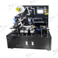 China Desktop type Battery Electrode Separator Z Fold Lamination Semi Auto Battery Stacker for sale