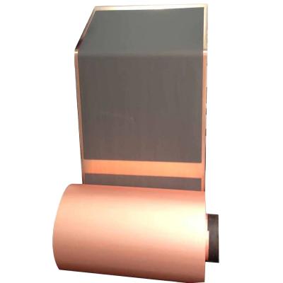 China Conductive Carbon Coated Copper Foil for Li-Ion Battery with Better Electrical Conductivity, Enhanced Mechanical Strength, and Improved Coating Adhesion for sale