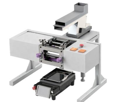 China Laboratory Lithium Cell Electrode Dry Calendering Machine with Adjustable Rolling Temperature and Precise Roller Gap Control for sale