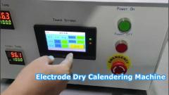 Electrode Dry Calendering Machine