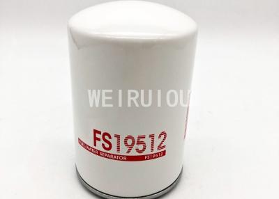 China Vuelta en el filtro FS19512 del separador de agua del combustible en venta