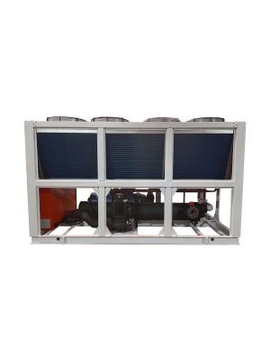 China Semi-hermetische luchtgekoelde schroefchiller 150 pk 270 kW/uur Te koop