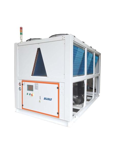Quality Semi Hermetic Air Cooled Scroll Chiller 150HP 270Kw/Hr Air Cooled Chiller Unit for sale