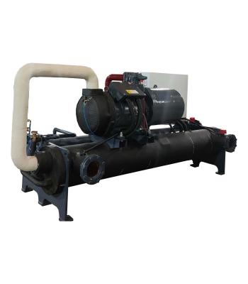 Quality Water Cooled Industrial Chiller 550HP 550KW/Hr For Manufacturing Facilities for sale