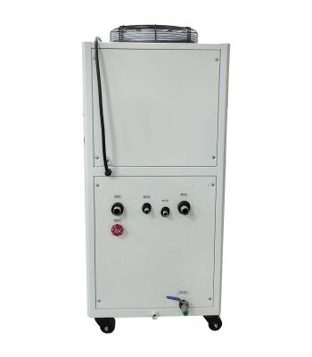 Cina 5HP Laser Chiller Acqua Aria raffreddata 14028 Kcal/Hr Capacità di raffreddamento 3.75KW Potenza del compressore in vendita