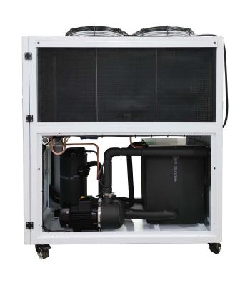 Cina 5HP Laser Chiller Acqua Aria raffreddata 14028 Kcal/Hr Capacità di raffreddamento 3.75KW Potenza del compressore in vendita