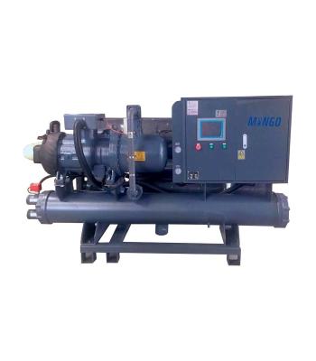 China Energy Efficient Water Cooled Screw Chiller 100HP 100KW/Hr Cooling Capacity for sale
