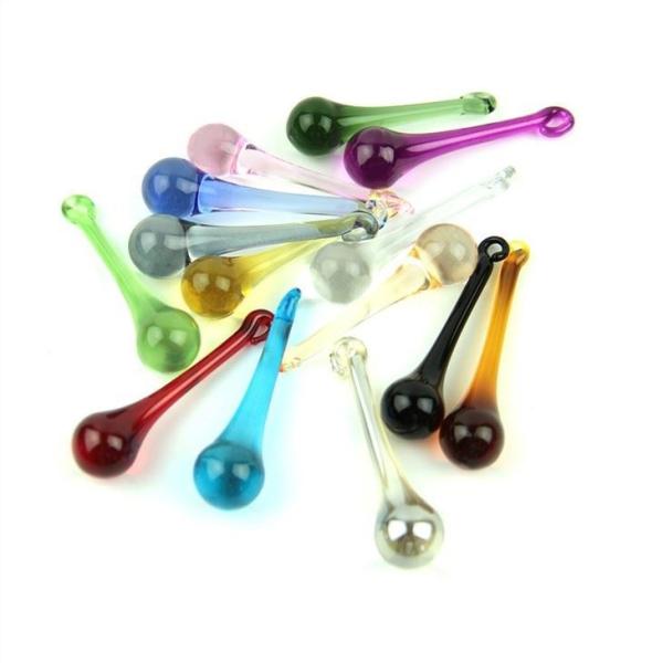 Quality Hot 14pcs 20*80mm Raindrop Crystal Glass Chandelier Hanging Pendants,Lighting Hanging Prism Drops for sale