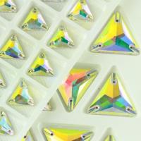 China Best Quality Triangle Shape Sew On Stone Crystal Flat Back for sale