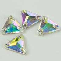 China Best Quality Triangle Shape Sew On Stone Crystal Flat Back for sale