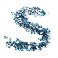 Quality Ss6 Blue Zircon Non Hotfix Rhinestones for sale