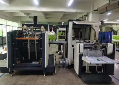 Cina Macchina automatica del creatore della scatola per la piegatrice e l'incollaggio della scatola della macchina imballatrice della scatola di cartone in vendita
