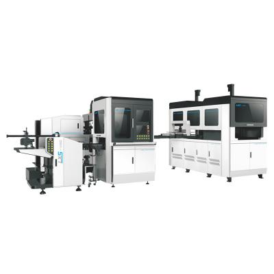 China Caixa rígida totalmente automático da máquina da cartonagem que envolve a formação para a caixa de Cardboard&Plastic à venda
