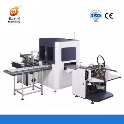 Cina Paper Box Multi Function Packaging Machine For Hard Cover / Cellphone Box in vendita