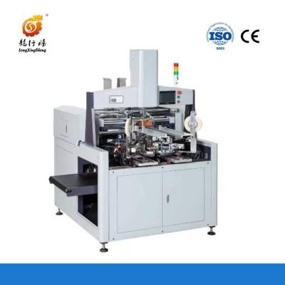 Cina LS-T430 Automatic Paper Box Corner Pasting Machine For Gift And Tea Box Making in vendita
