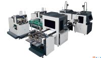 China Automatic Double Duty Rigid Box Making Machine For Watch Box Maker for sale