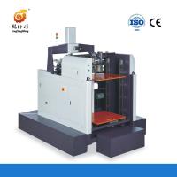 China Automatic Non-Stop Cardboard Pile Converting Devices Rigid Box Corner Pasting Machine for sale
