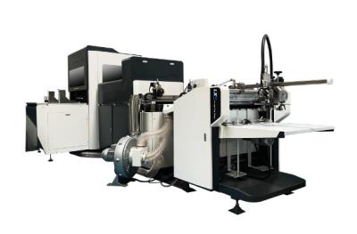 Cina LS-450XL telaio fotografico automatico a conchiglia di pelle scatola rigida macchina di posizionamento visivo 45 pcs/min in vendita