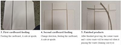 China 0.8mm 4mm V Groove Cutter Machine Carton Paper MDF Grooving Machine for sale