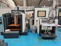 China Automatic Rigid Cardboard Arts Cake Box Making Machine With Box Case for sale