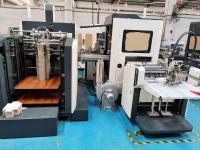 China Fully Automatic Wedding Gift Magnetic Rigid Box Making Machine With Visual Positioning for sale
