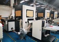 China Semi Automatic Glue Application System For Rigid Box Hard Cover Making Line for sale