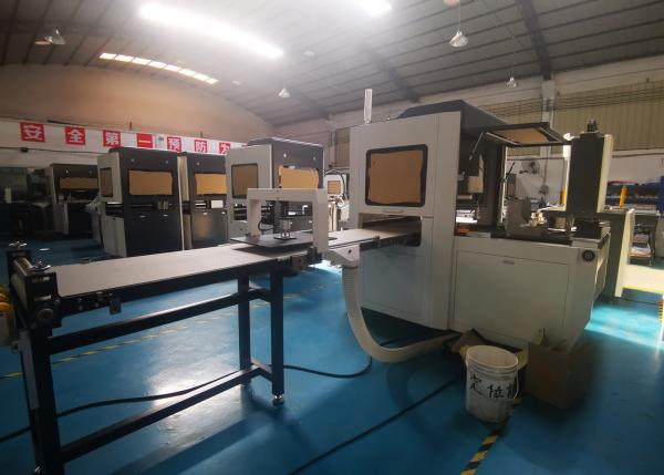 Rigid Shoe Box Paper Gluing Machine Positioning Machine For Rigid Box Production