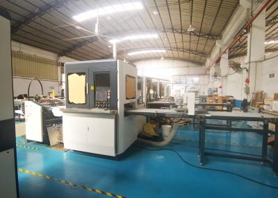 China 33pcs/min Packaging Box Making Machine L5983mm Paper Box Manufacturing Machine for sale