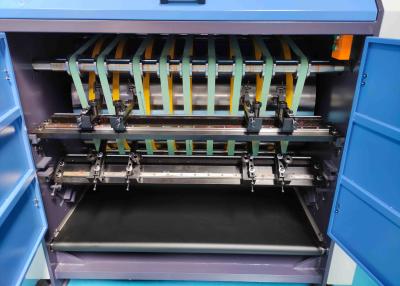 China 8 Slots Rigid Box Grooving Machine With Speed 35 meters Per Minute For Sheet Grooving for sale