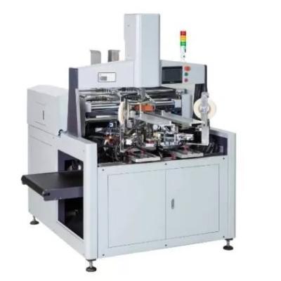 China Confectionery Box Corner Pasting Machine board cornor pasting machine for sale
