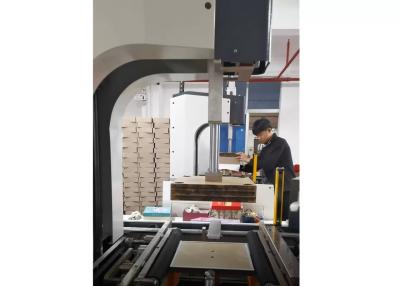 China semi automatic small shrink wrap machine folding box machine carton box stretch wrapping machine for sale