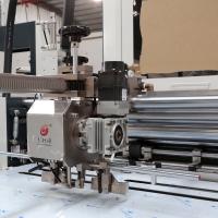 China Hard Packaging Box Making Machine 15 - 40pcs/min With Visual Positioning for sale