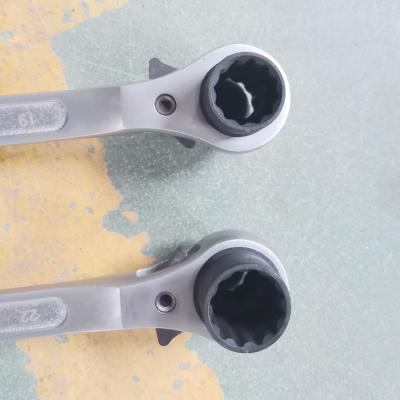 China Colores de plata de la construcción de las llaves 19 x 22 mm 3/4 "x 7/8" de punta afilada de la manija cónica para el andamio de la llave ratchet en venta