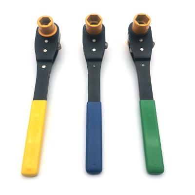 Китай Двухмерный квадратный розетка распределения линейщика решетчатый ключ с мягкой рукояткой продается