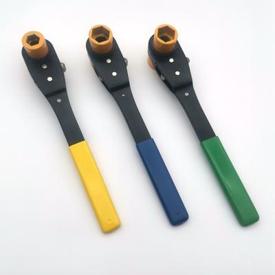 Китай Двухмерный квадратный розетка распределения линейщика решетчатый ключ с мягкой рукояткой продается