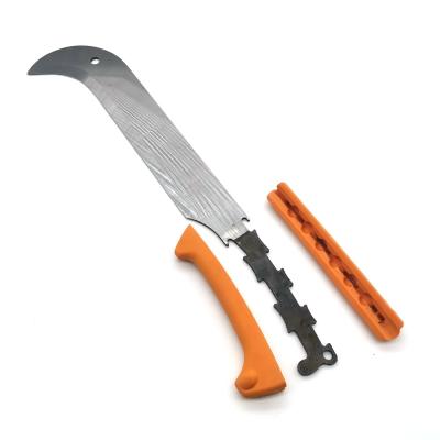 China Large Machete Silky Yoki Chopper Axe with Replaceable Grip Handle for Bush Clearing Fresh Wood for sale