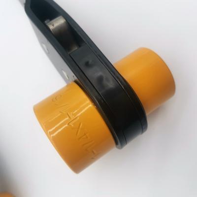 China Hot Sale USA Lineman Wrench Tool Bolt-through Two-sized Socket Wrench with Soft Grip Handle for sale