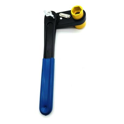 China Línea eléctrica de línea de agua 1-1/4In x 1-1/ 16In doble toma de mano pivote llave de crujido azul en venta