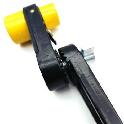 China Línea eléctrica de línea de agua 1-1/4In x 1-1/ 16In doble toma de mano pivote llave de crujido azul en venta