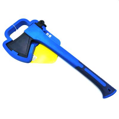 China Sharp Blade Strong Fiberglass Hatchet 18" Medium Forged Steel Axe With Splitting Maul Design and Hanger Sheath for Outdoor Works for sale
