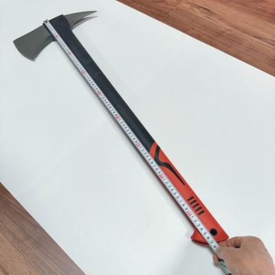 China European Combo Hatchet With Log Pick Axe Fiberglass Handle Forged Head Spiked Firefighter Fireman Emergency Tools for Splitting for sale
