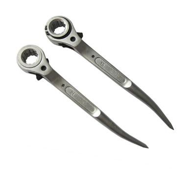 Herramientas para andamios Podger End Ratchet Spanner Flush Tipo 19mm 21mm