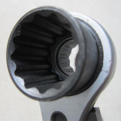 China Scaffold Podger Ratchet Spanner 19mm 22mm Dual Sized Scaffold Tools for sale