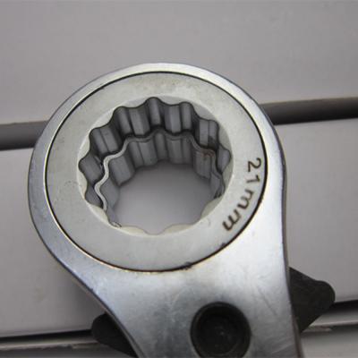 China Herramientas para andamios Podger End Ratchet Spanner Flush Tipo 19mm 21mm en venta