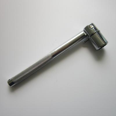 China 7/16in 21mm Chunky Type Knurled Handle Bi Hexagon Swingover Steel Scaffold Spanner for sale