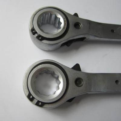 China Clavos con extremo 250 mm longitud doble tamaño 19 mm 21 mm barra de podger ratchet socket spanner en venta