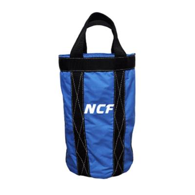 China Blue Oxford Bucket Shape Scaffold Coupler Lifting Bag SWL 50kgs for Scaffolding Tools Fitting Transportation for sale