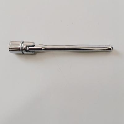 China Bright Chrome Steel Scaffolding Swing-over Box Spanner 12 Points 7/16in 21mm Poker Handle Scaffolder Spanner for sale